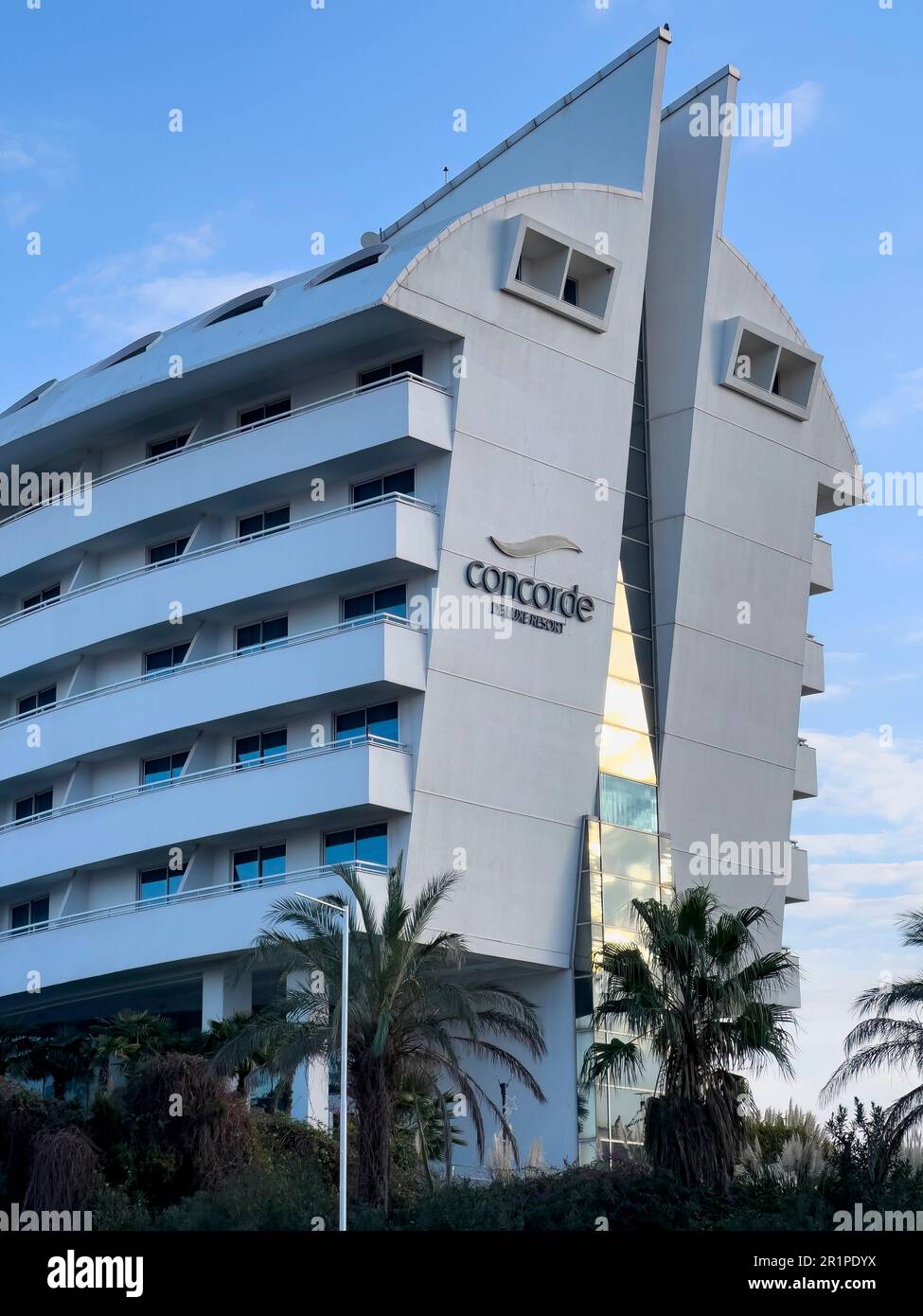 Concorde Deluxe Resort, Lara Beach, Lara, Antalya, Turkey Stock Photo ...