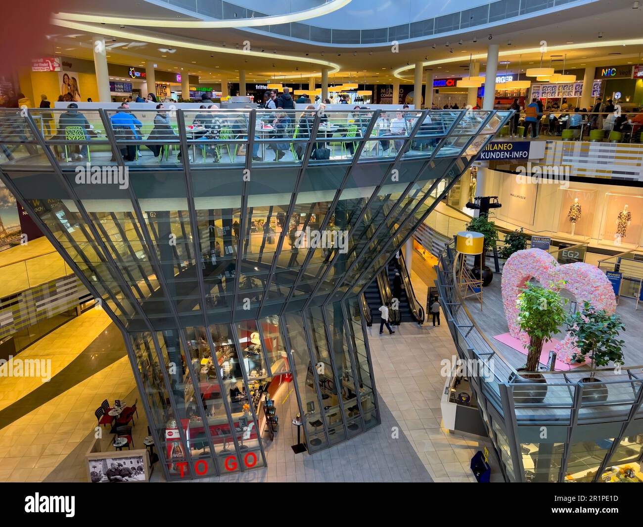 Milaneo shopping centre hi-res stock photography and images - Alamy