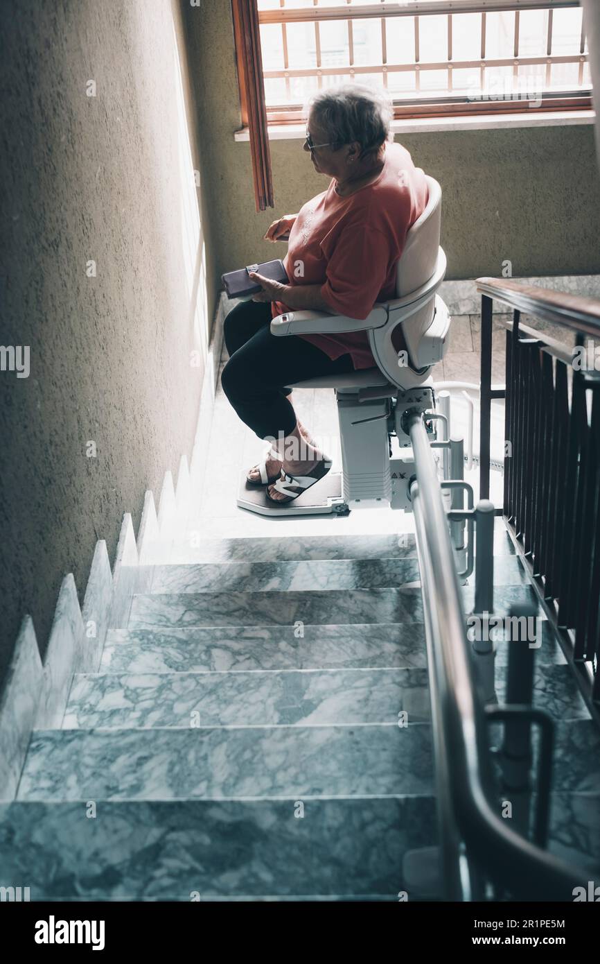 Mature woman lift up hi-res stock photography and images - Alamy