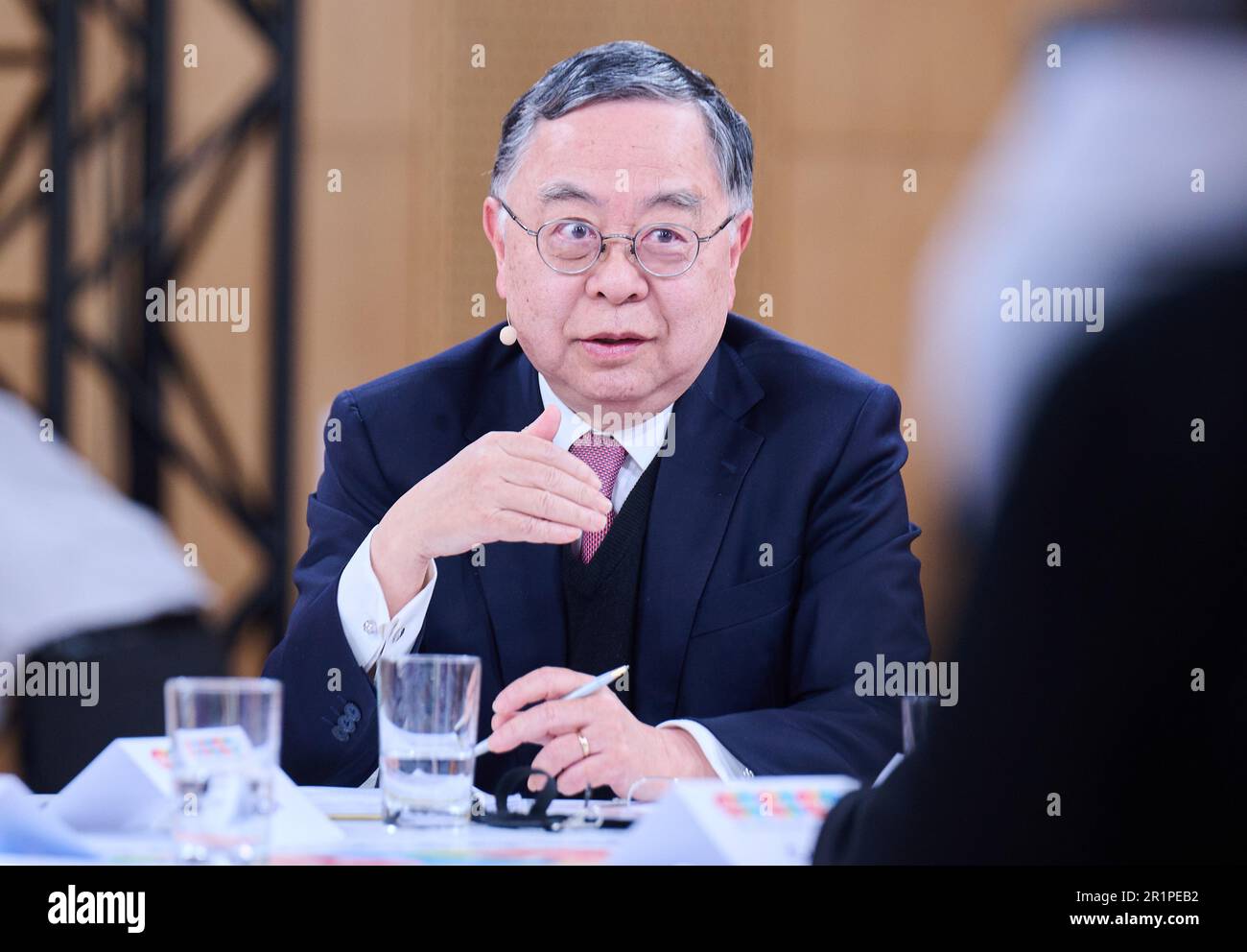 15 May 2023, Berlin: Ronnie Chan, Chairman of Hang Lung Group in Hong ...