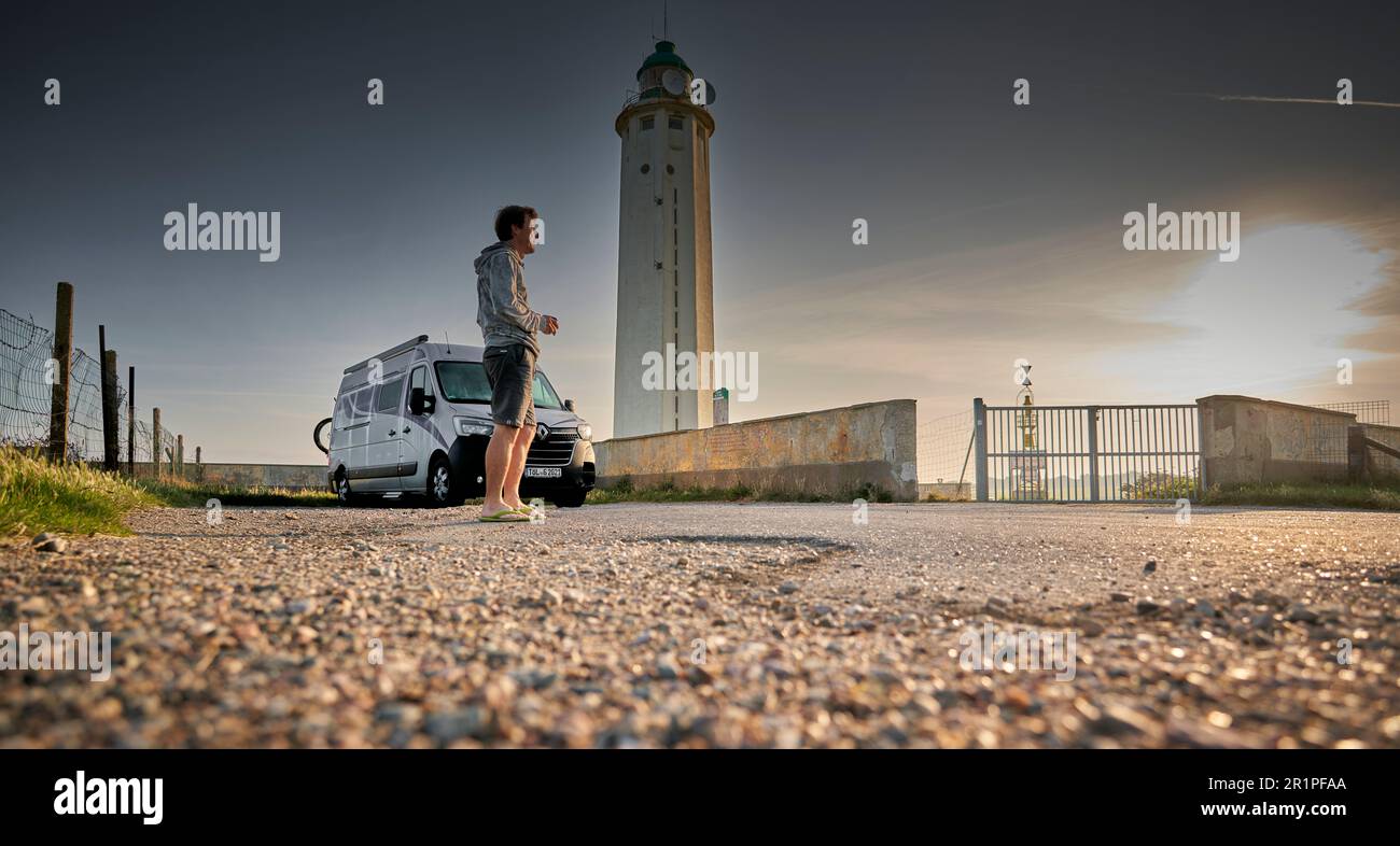 Lighthouse of antifer hi-res stock photography and images - Alamy
