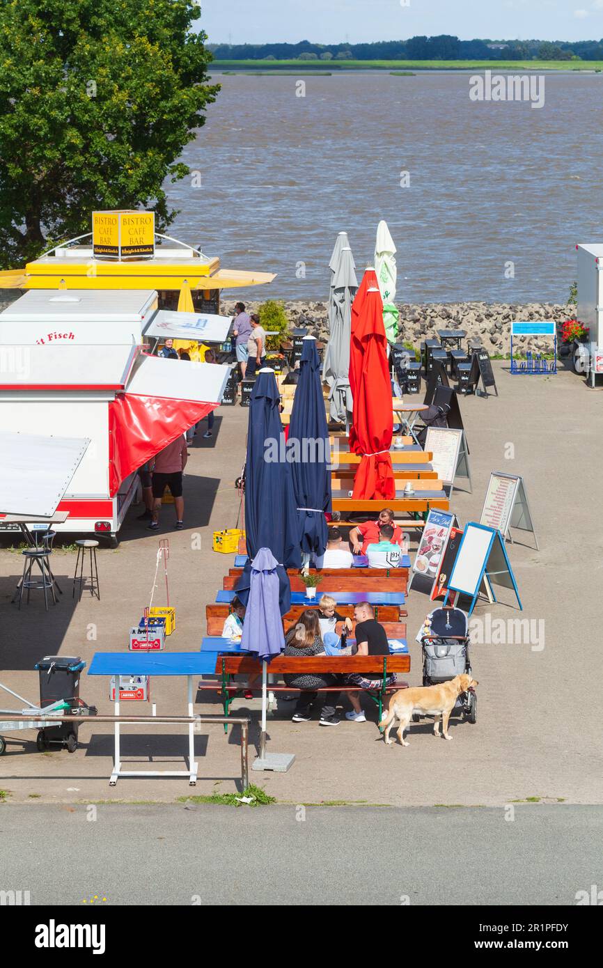Snack bars on the elbe hi-res stock photography and images - Alamy