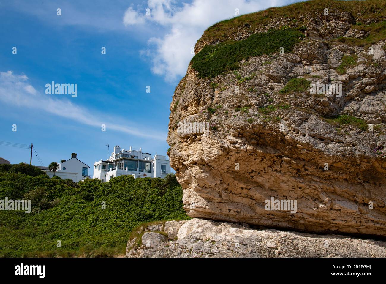 Bendhu House at Ballintoy, causeway coast road, County Antrim, Northern ...