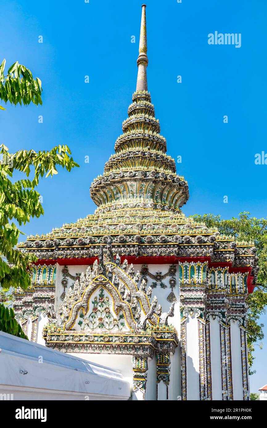 Wat Pho Temple Complex, Sanam Chai Rd, Bagkok, Thailand, Asia Stock ...
