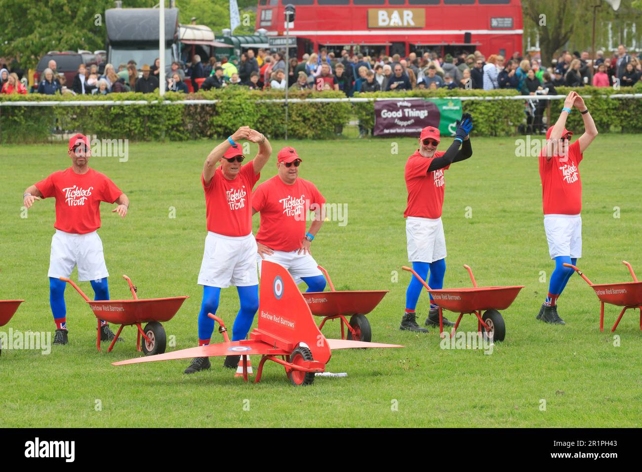 The Barlow Red Barrows The, Barlow Stock Photo - Alamy
