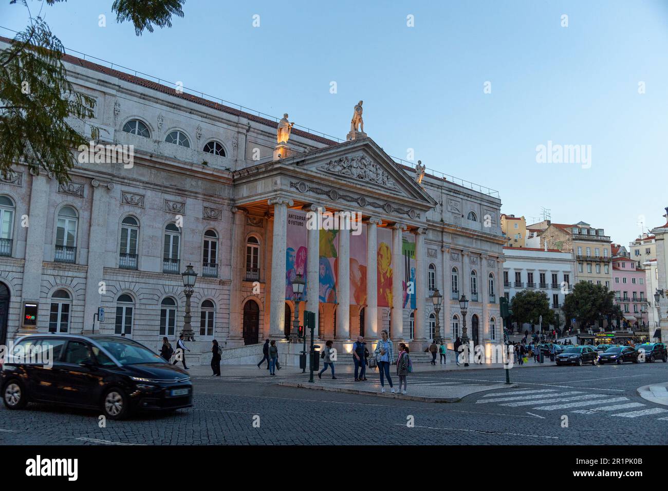 The Dona Maria II Theater is the most important theater in Lisbon ...