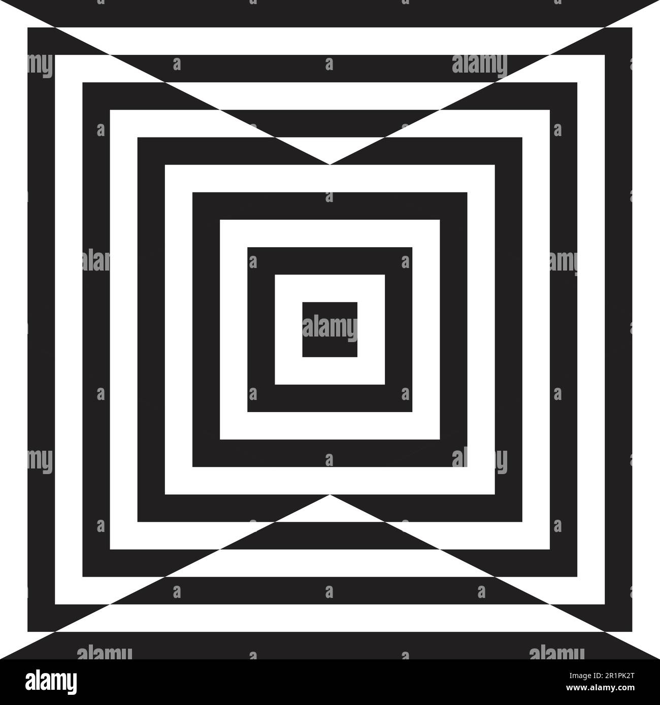 Abstract geometric pattern background with black and white triangle and ...