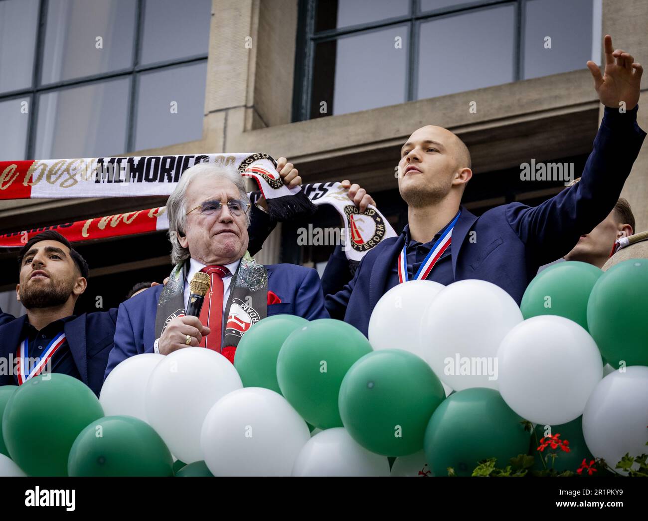 ROTTERDAM - Alireza Jahanbakhsh, Lee Towers and Tein Troost on the ...