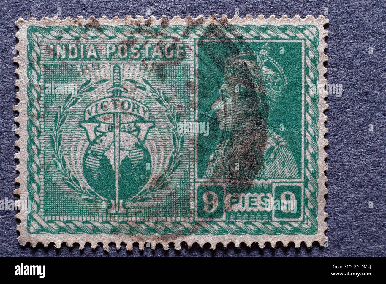 1945 vintage postage stamp hi-res stock photography and images - Alamy