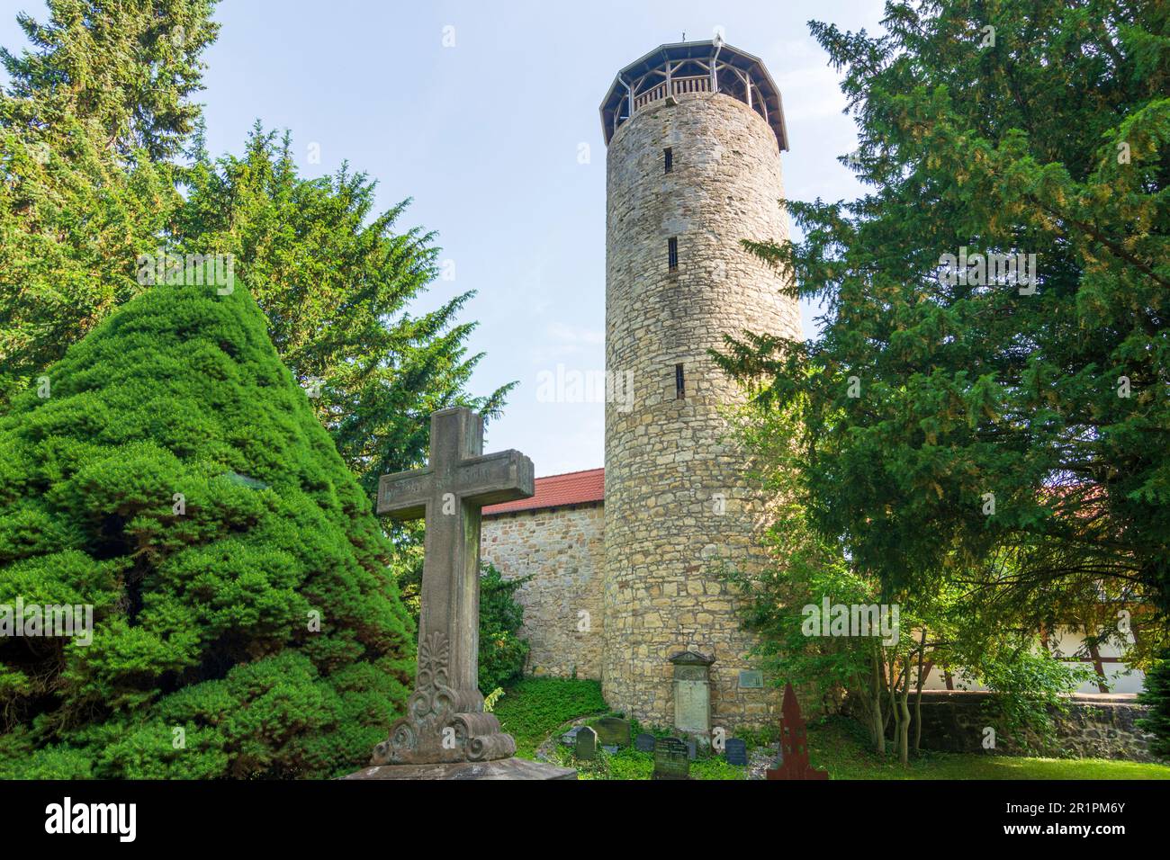 Korbach, tower Tylenturm in Nordhessen (North Hesse), Hesse, Germany ...