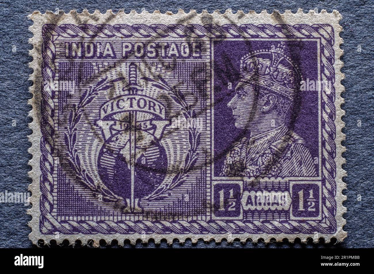09 13 2015 Vintage Postal Stamp of. Studioshot Lokgram Kalyan ...