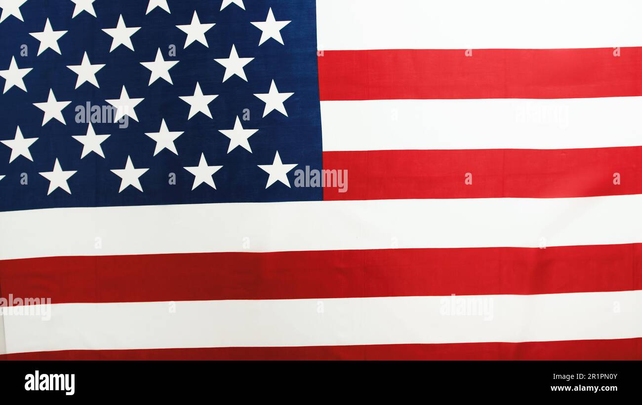 American flag background. Top View Stock Photo - Alamy