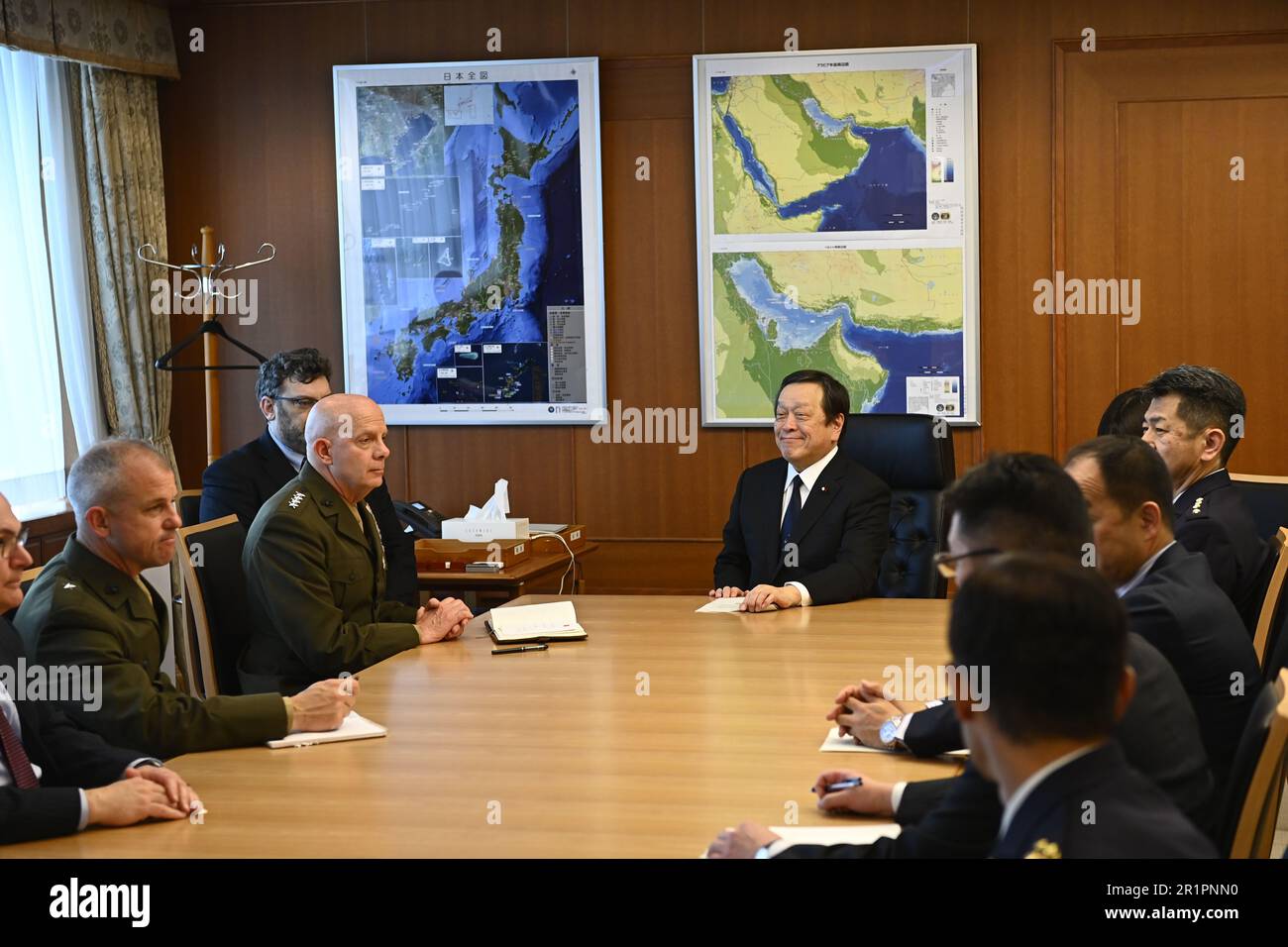 Tokyo, Japan. 15th May, 2023. General David H. Berger, Commandant of ...