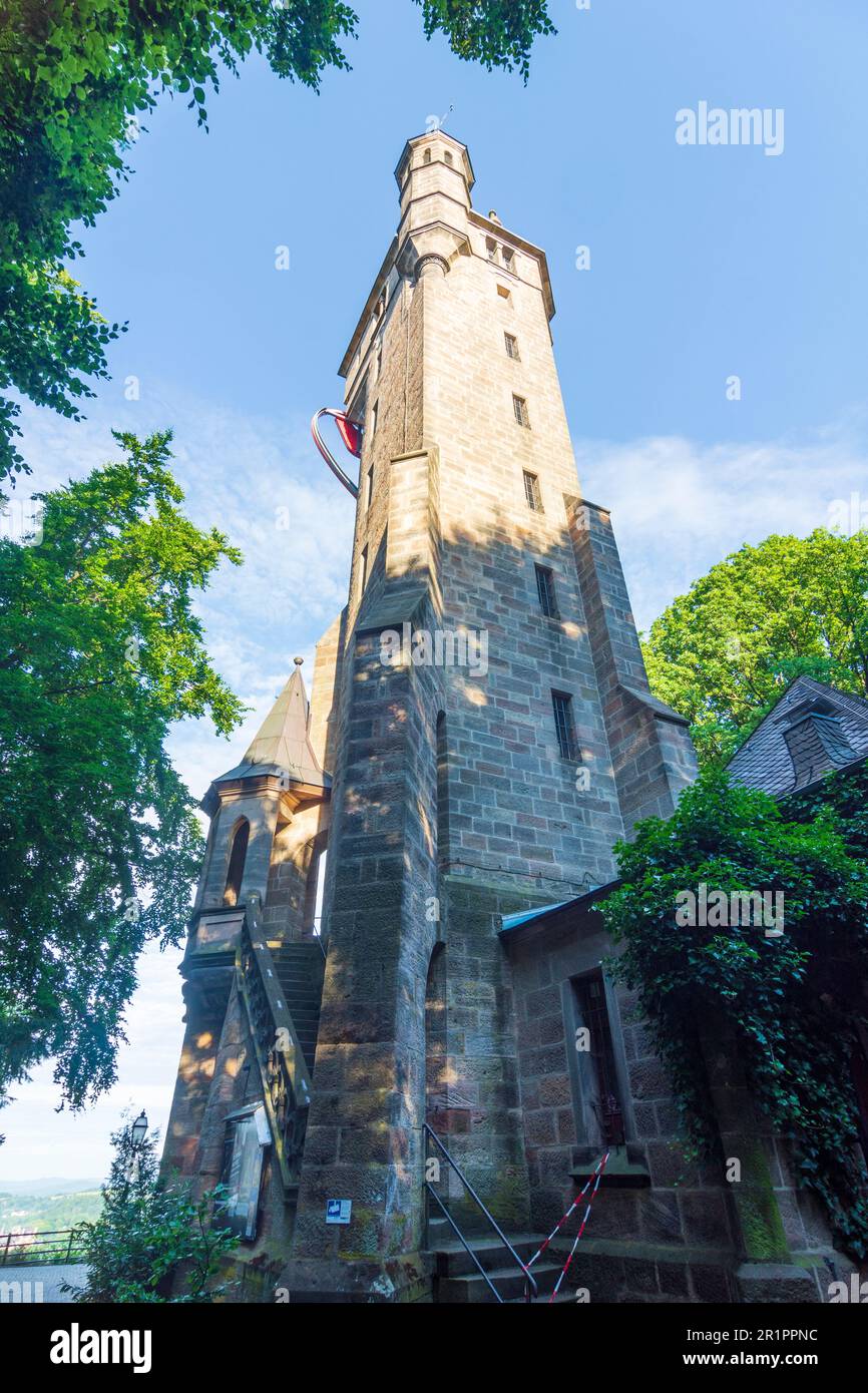 Observation tower kaiser wilhelm turm spiegelslustturm in lahntal hi ...
