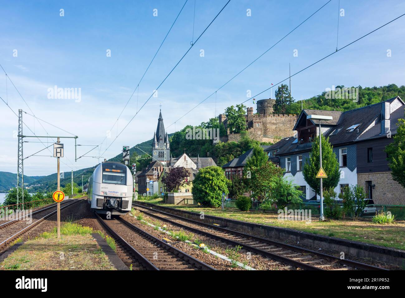 Railway line in rheintal hi-res stock photography and images - Alamy