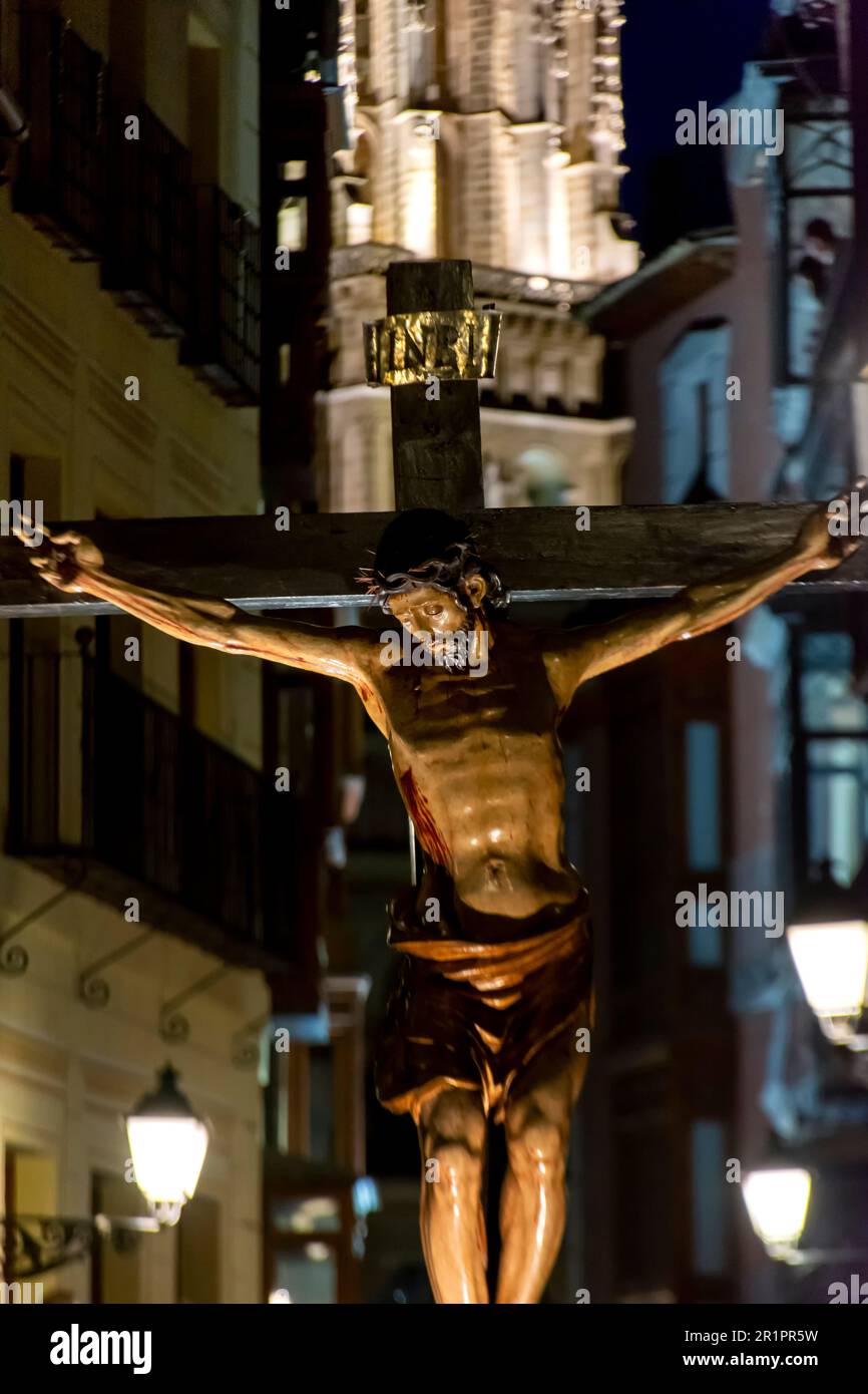 Jesus tied in cross hi-res stock photography and images - Alamy