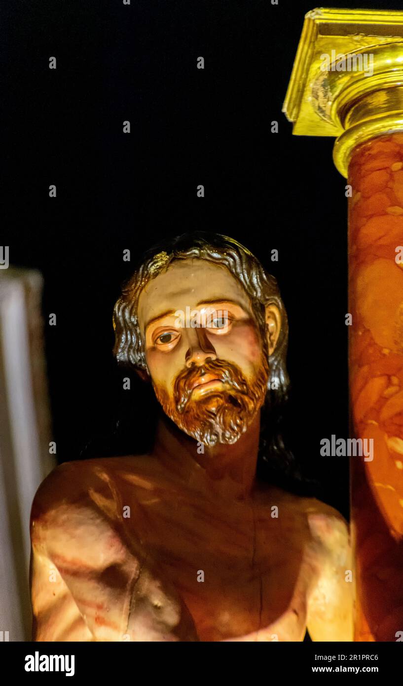 Jesus tied in cross hi-res stock photography and images - Alamy