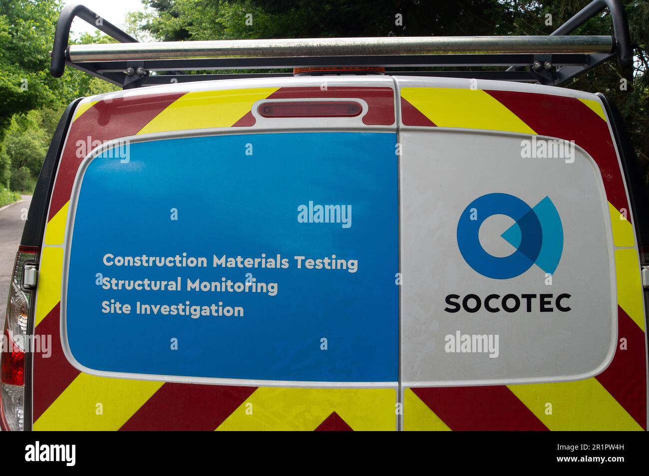 Amersham, Buckinghamshire, UK. 15th May, 2023. Socotec structural ...