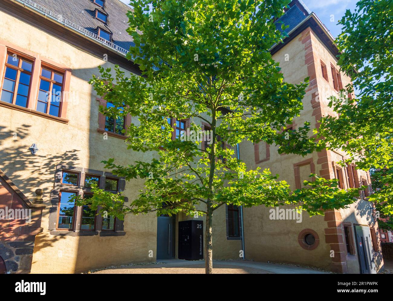 Butzbach, Solmser Schloss Castle in Taunus, Hesse, Germany Stock Photo ...