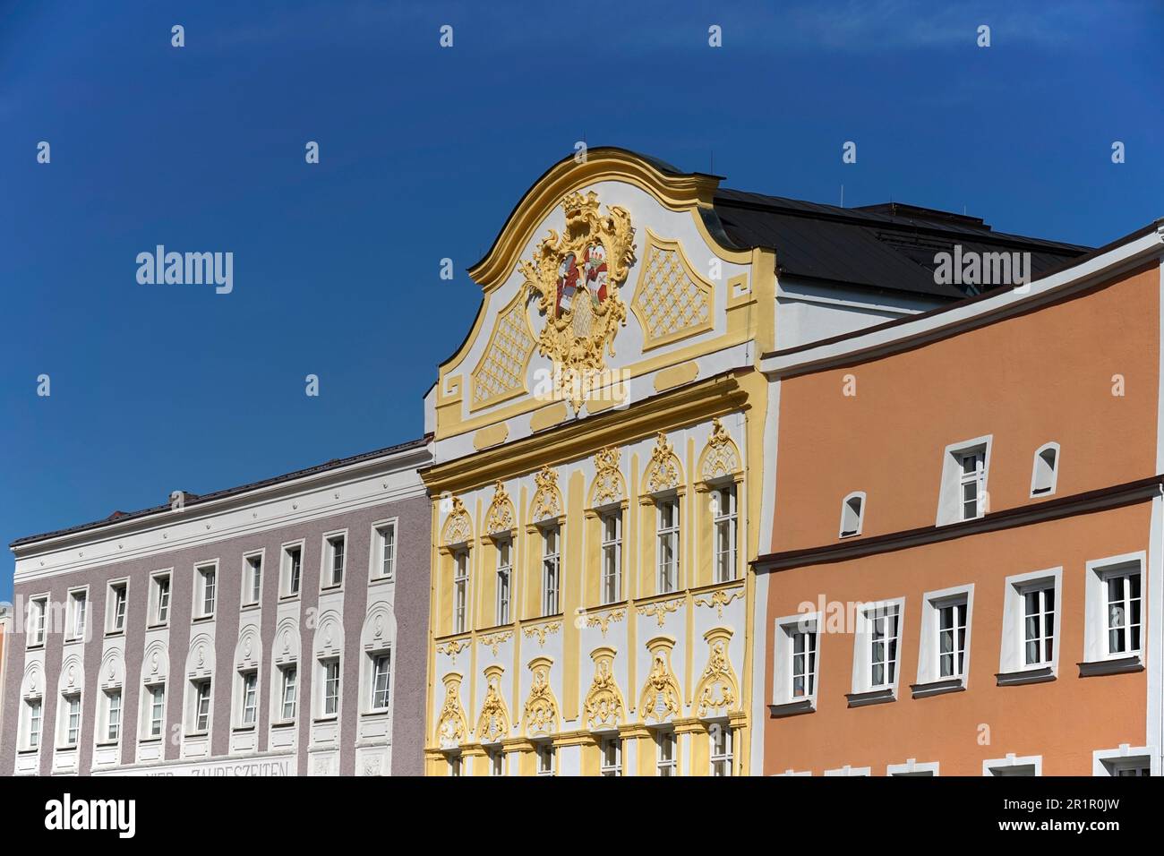 Germany, Bavaria, Upper Bavaria, Altötting district, Burghausen, old ...