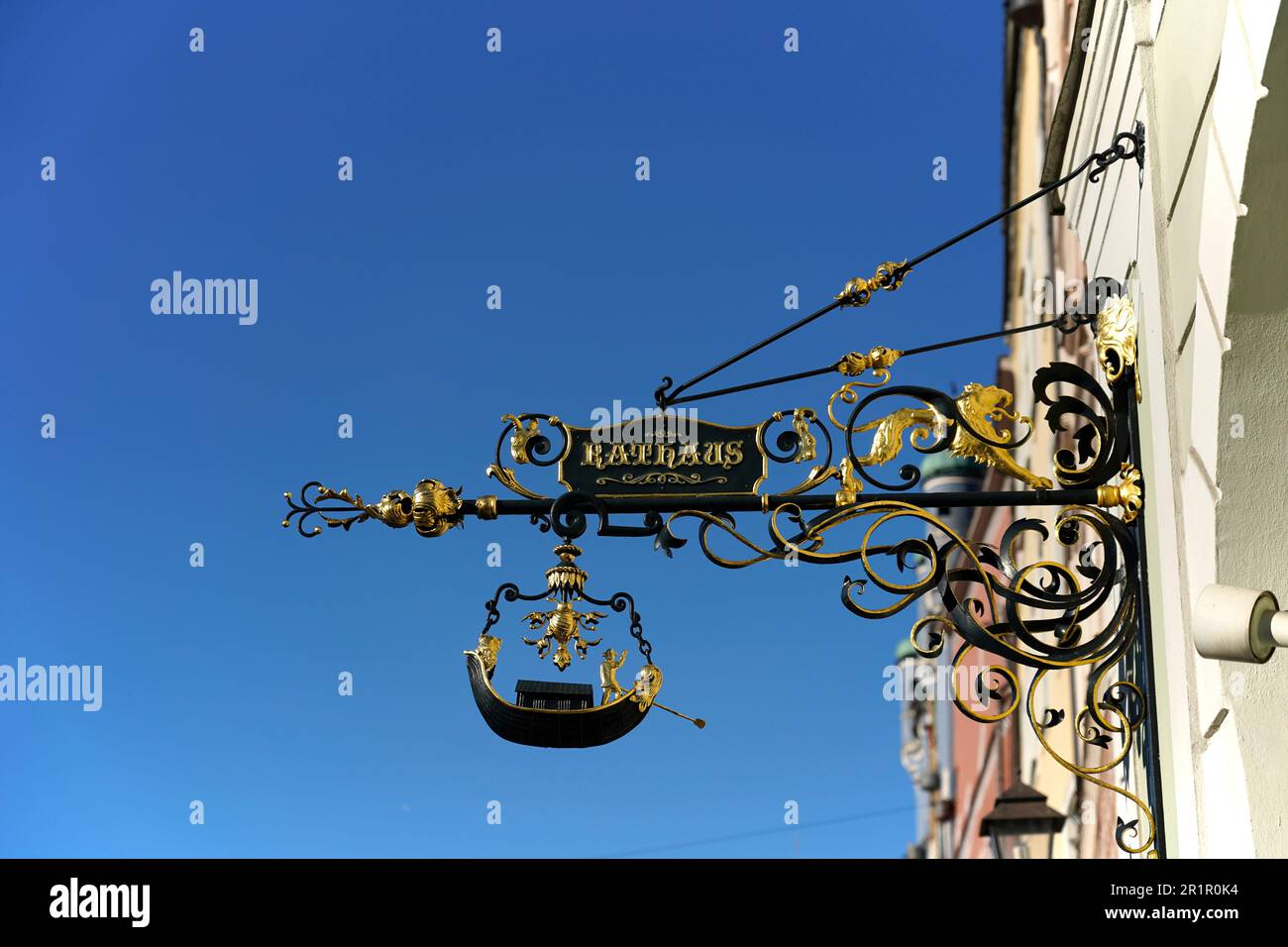 Germany, Bavaria, Upper Bavaria, Altötting district, Burghausen, old ...