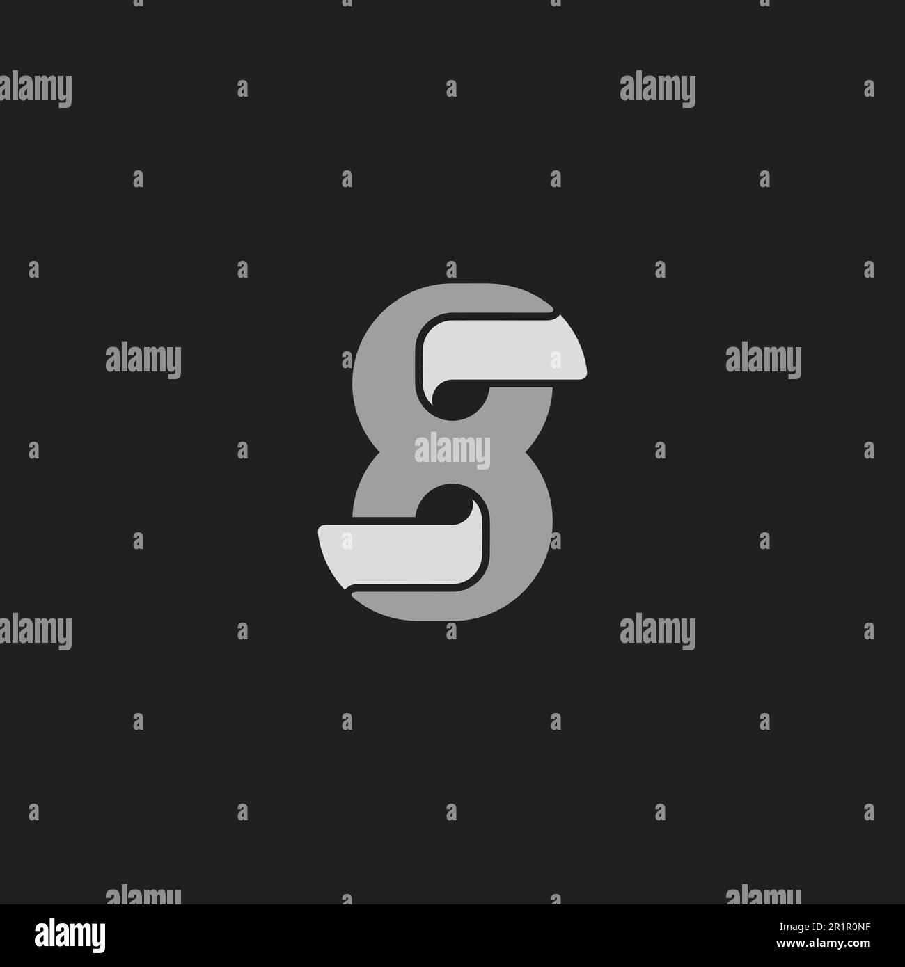 number 8 talk lesson design symbol logo vector Stock Vector Image & Art ...