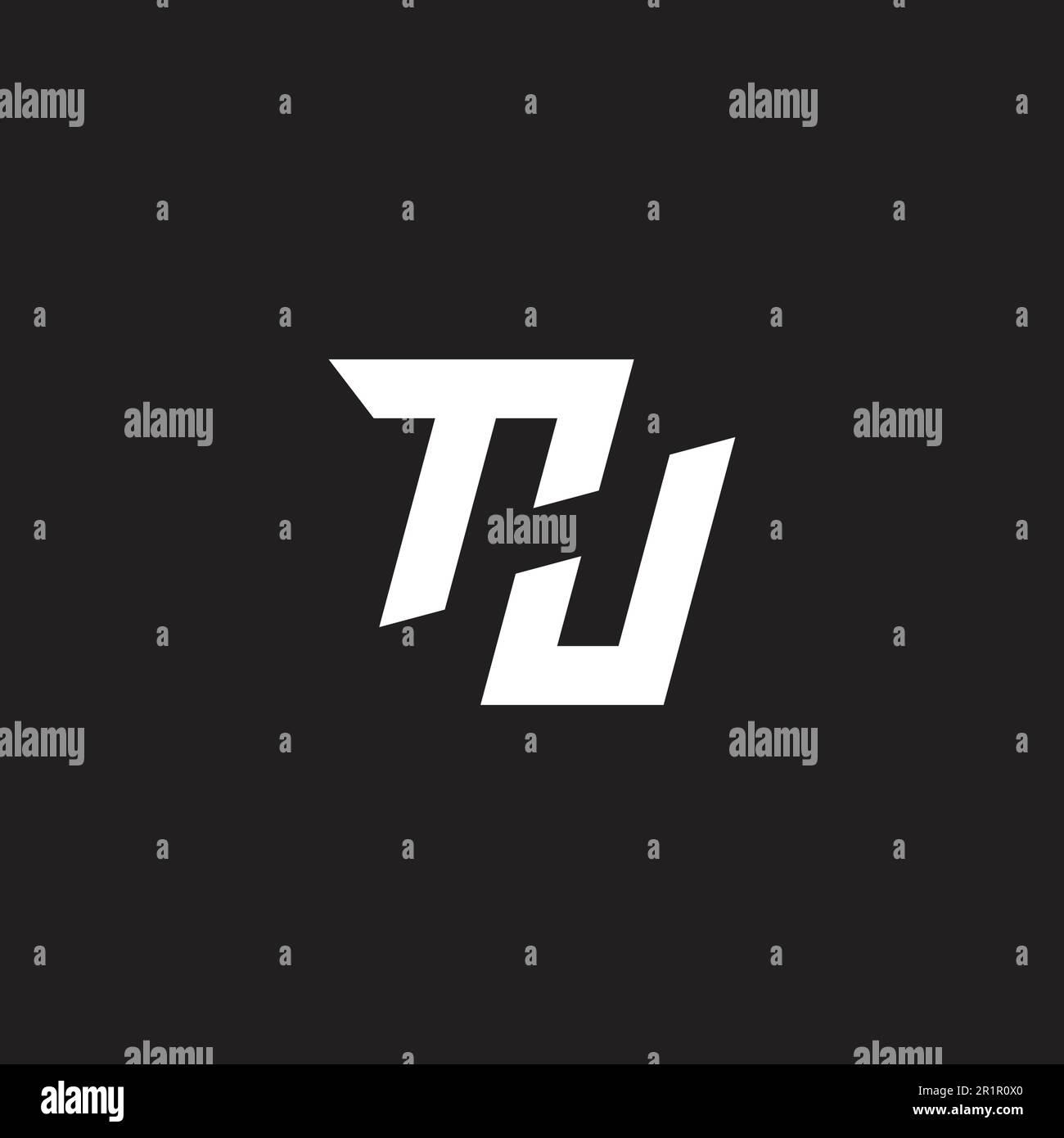 letter thj simple geometric logo vector Stock Vector Image & Art - Alamy