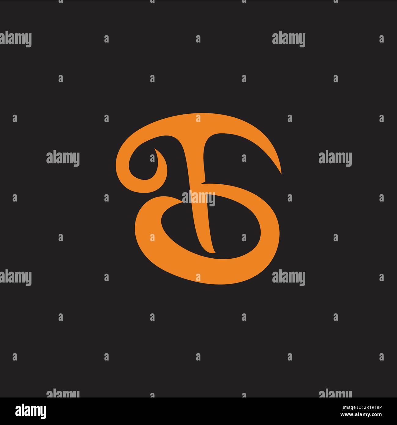 letter tb curves smooth logo vector Stock Vector Image & Art - Alamy