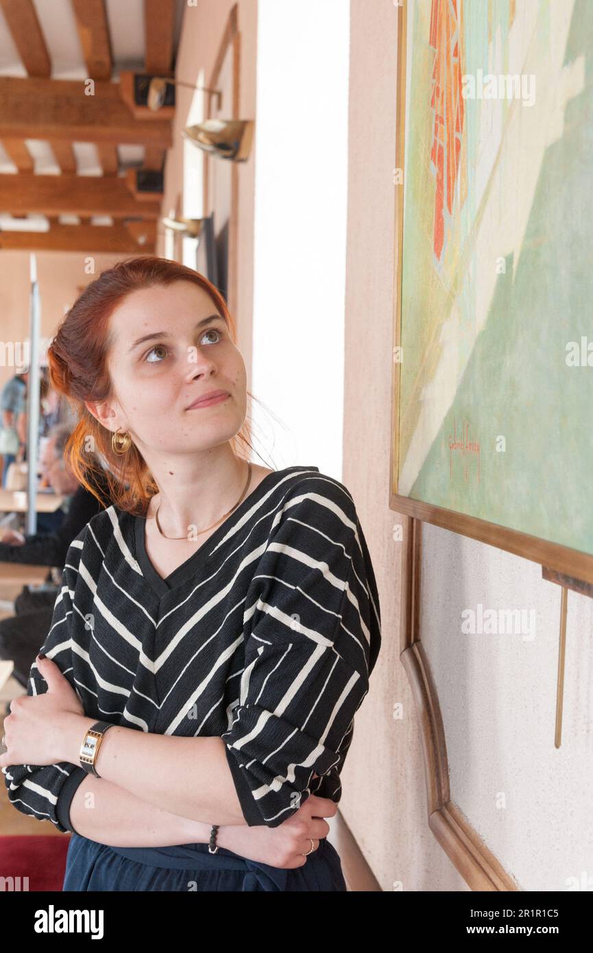 Morangis, France. 15th May, 2023. Exclusive - Eva Pechovà, Artist, Poet ...