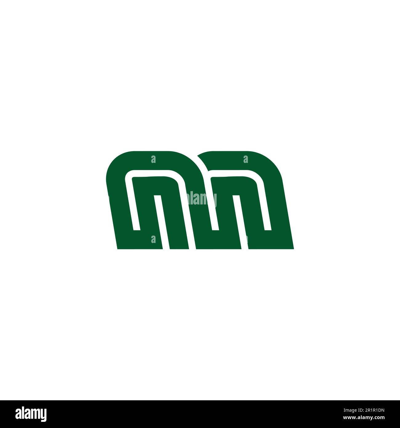 letter nm linear geometric logo vector Stock Vector Image & Art - Alamy