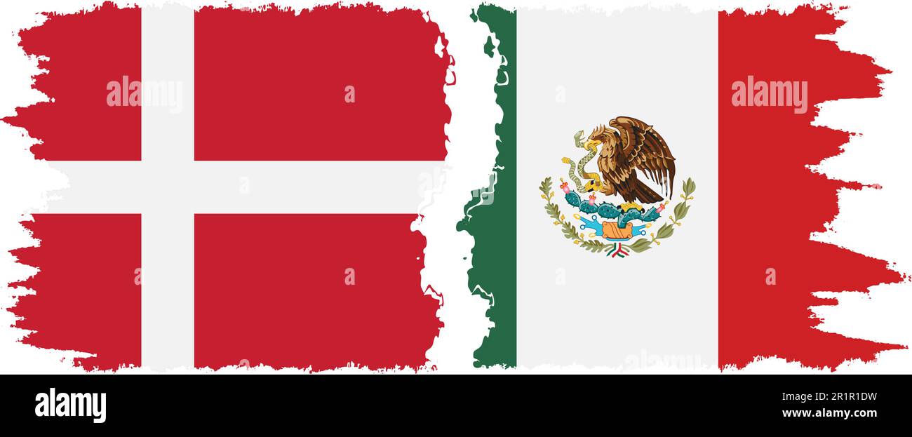 Mexico denmark flag hi-res stock photography and images - Alamy