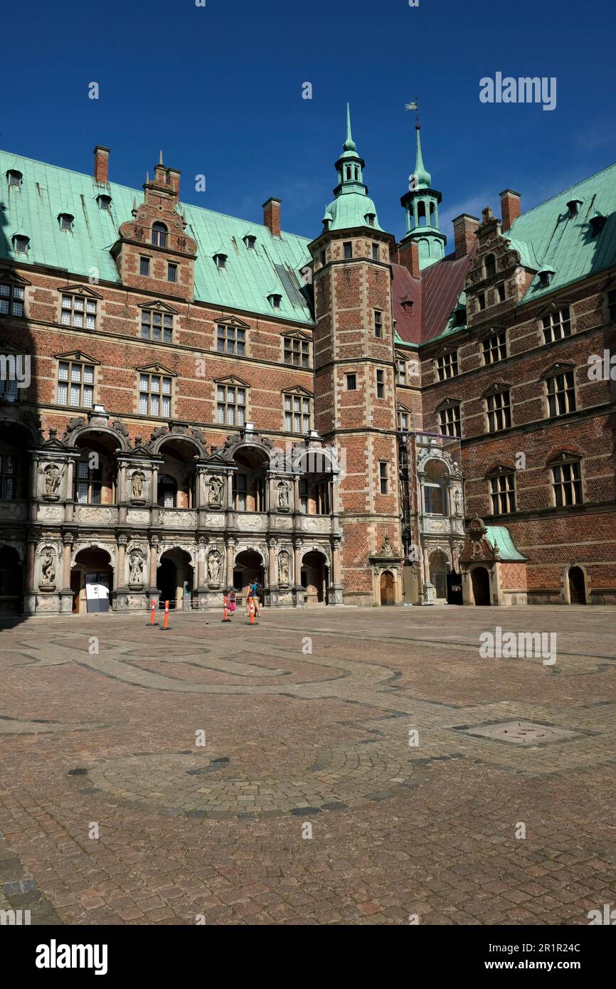 Denmark, Fredriksborg fortress, Detail Stock Photo - Alamy