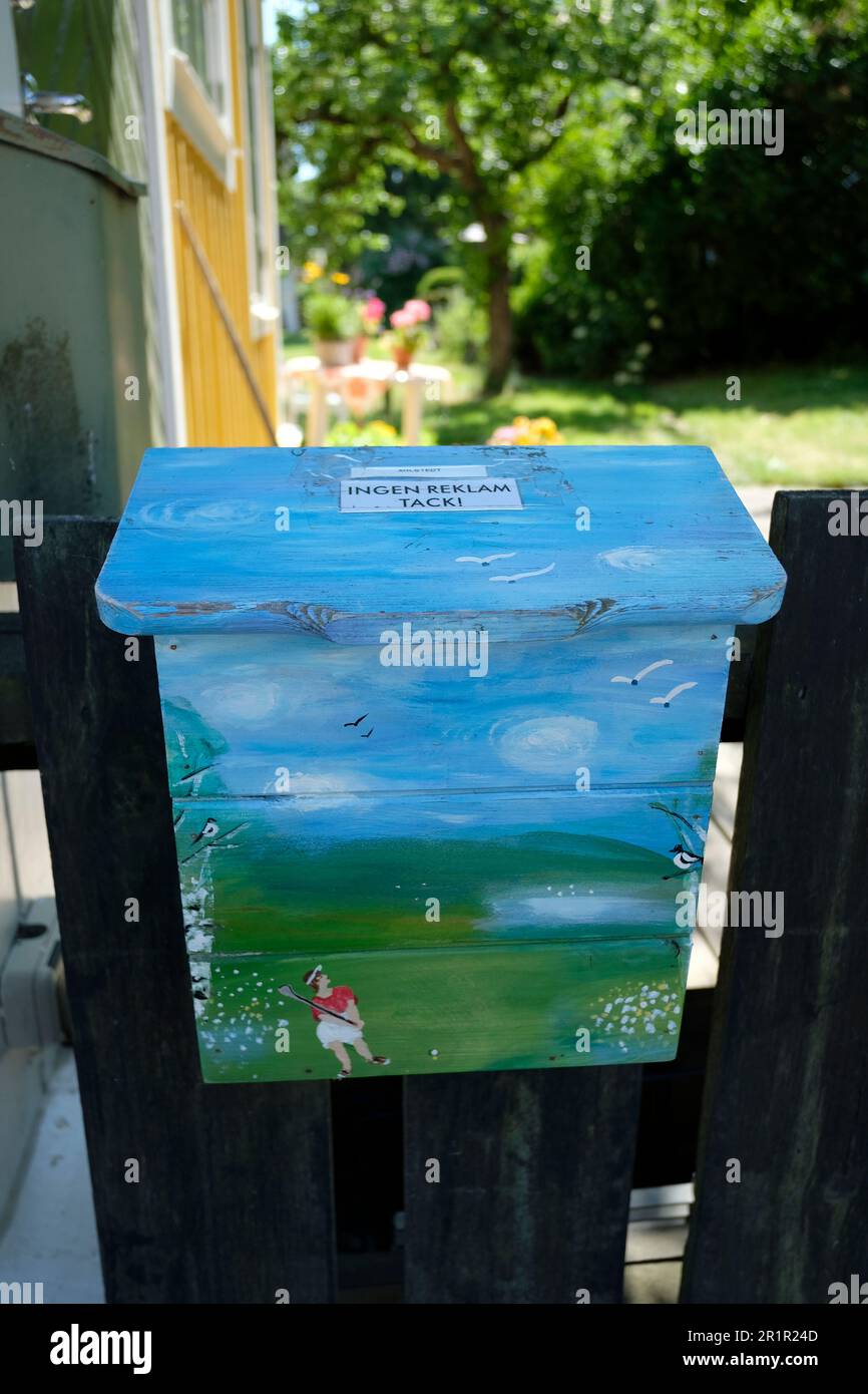 Sweden mailbox hi-res stock photography and images - Alamy