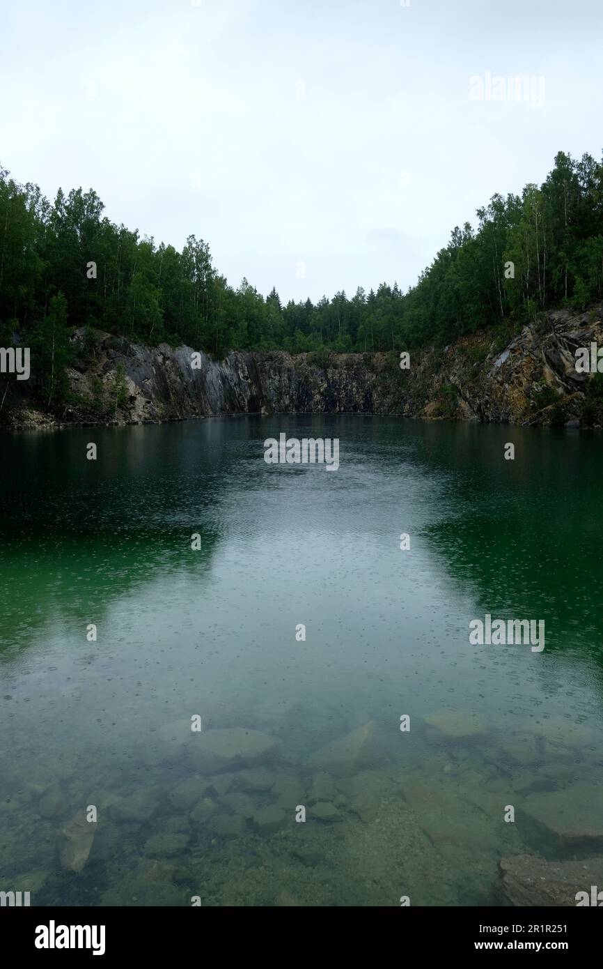 Sweden, Bergslagen mining area, summer Stock Photo - Alamy