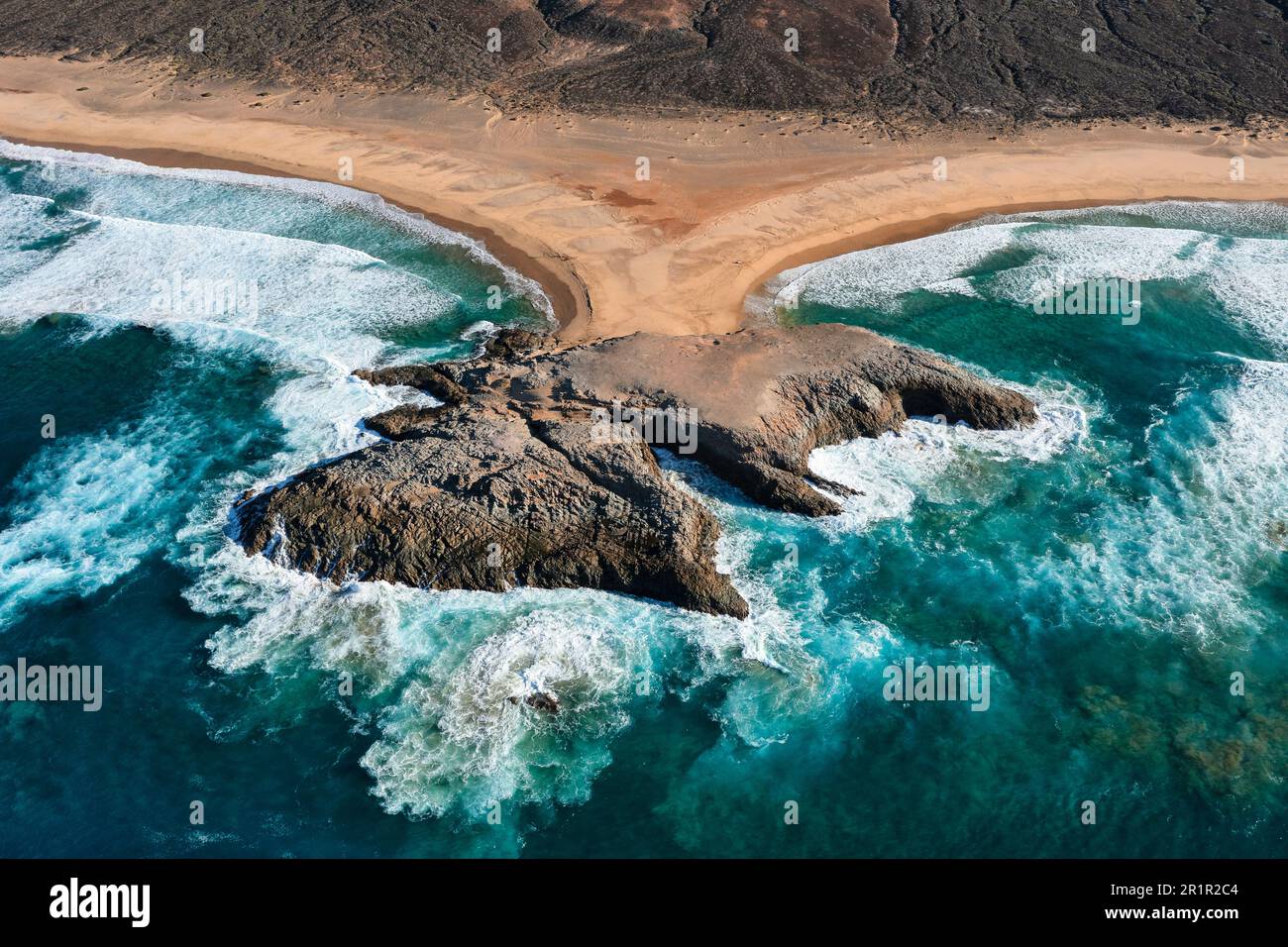 El Islote and Pico de la Zarza, Cofete Beach, Jandia Peninsula ...