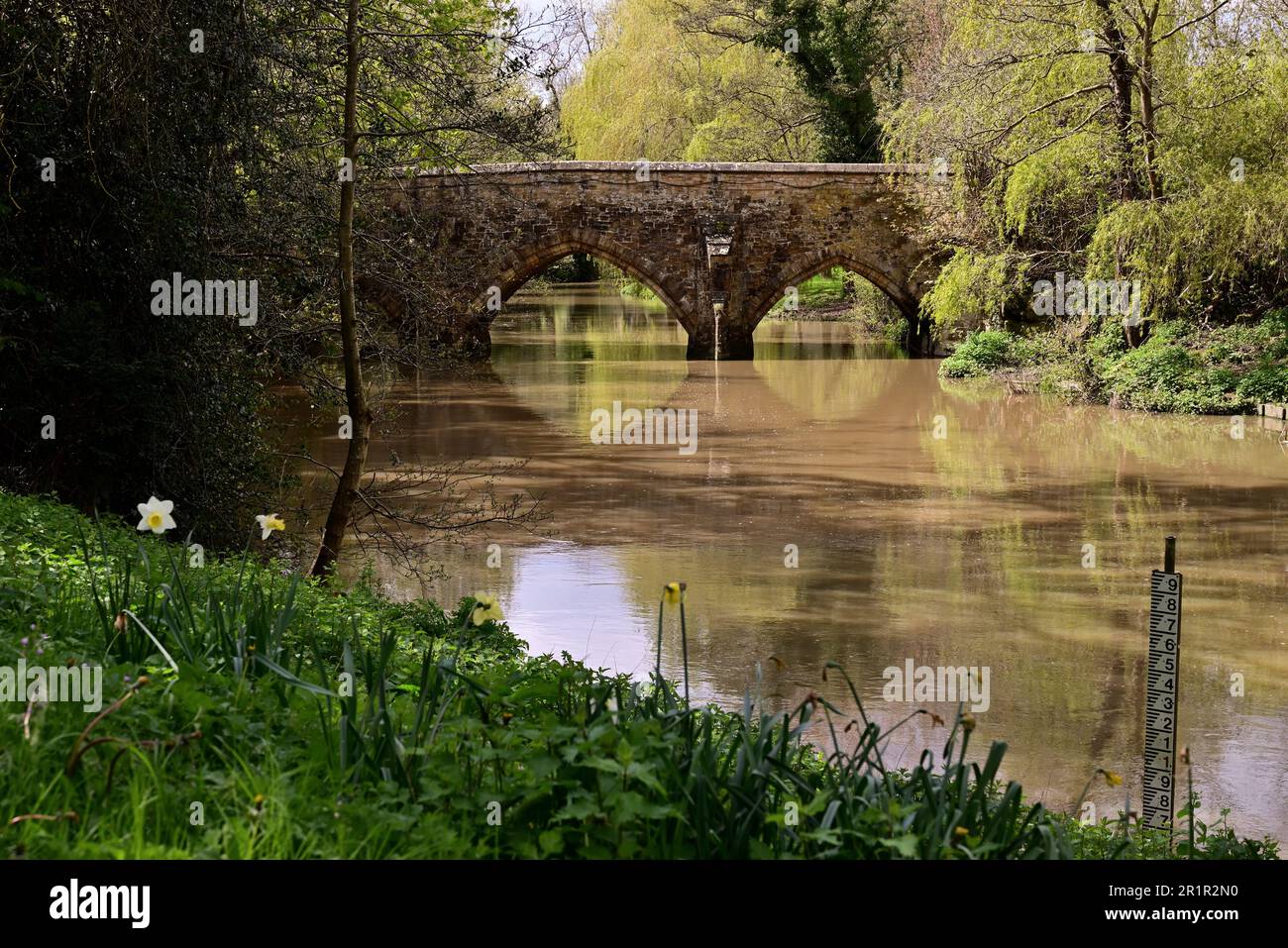 Hever Bridge across the river Eden, Hever, Kent Stock Photo - Alamy
