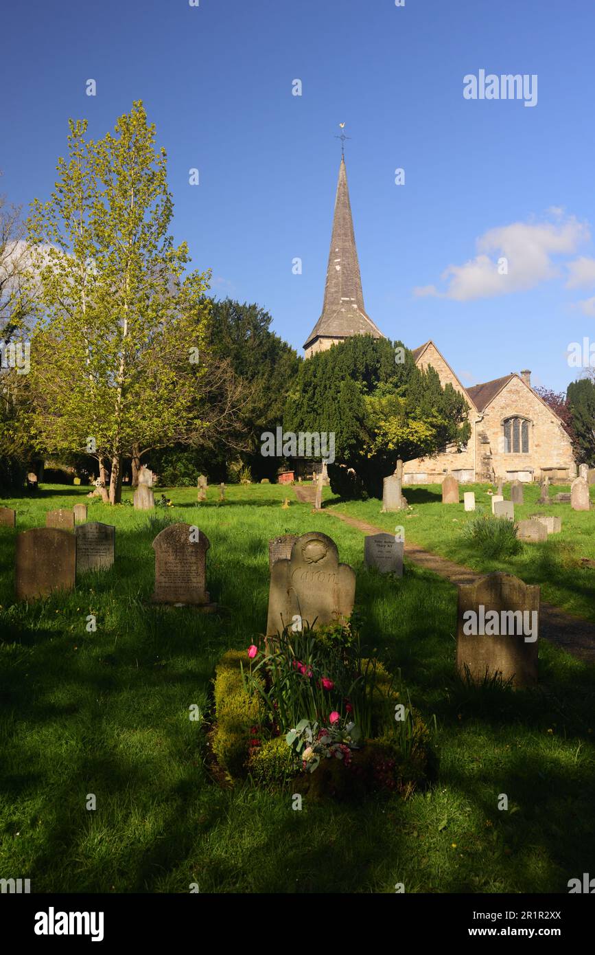 St Peter's church, Hever, Kent Stock Photo - Alamy