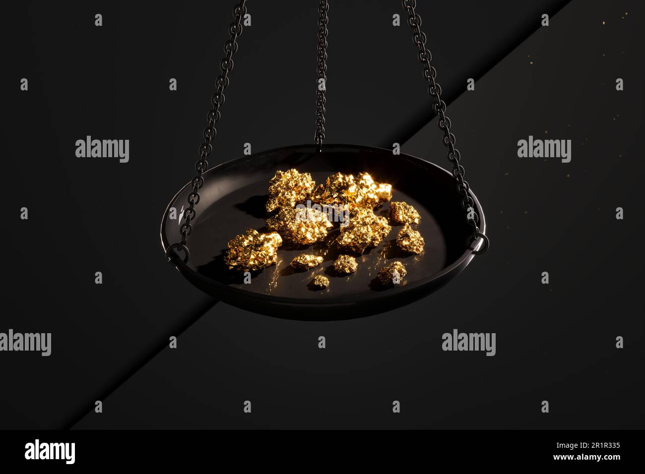 Weighing gold gold rush hi-res stock photography and images - Alamy