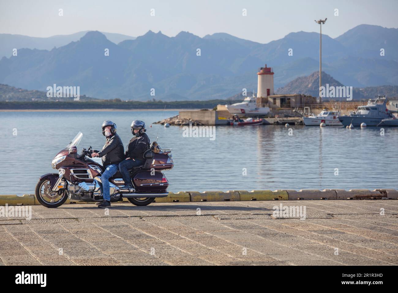 Motorbikes sardinia hi-res stock photography and images - Alamy
