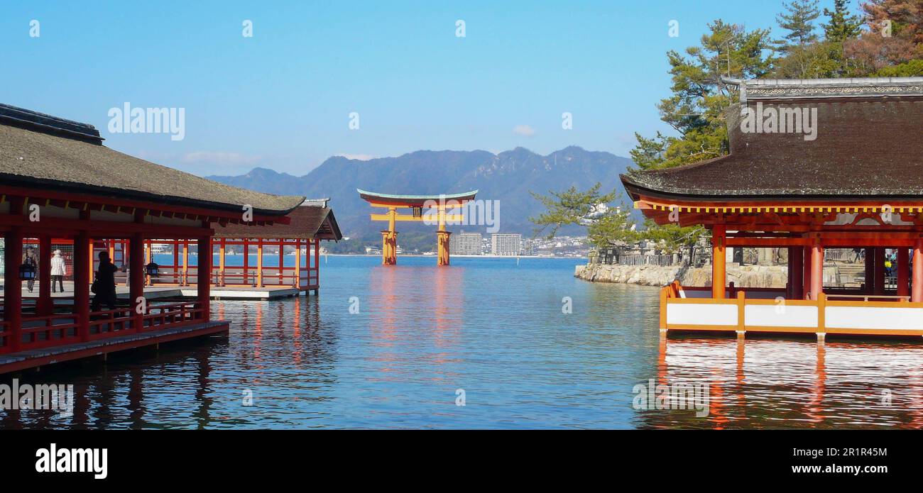 beautiful architecture at Itsukushima Shrine Miyajima, famous Floating ...