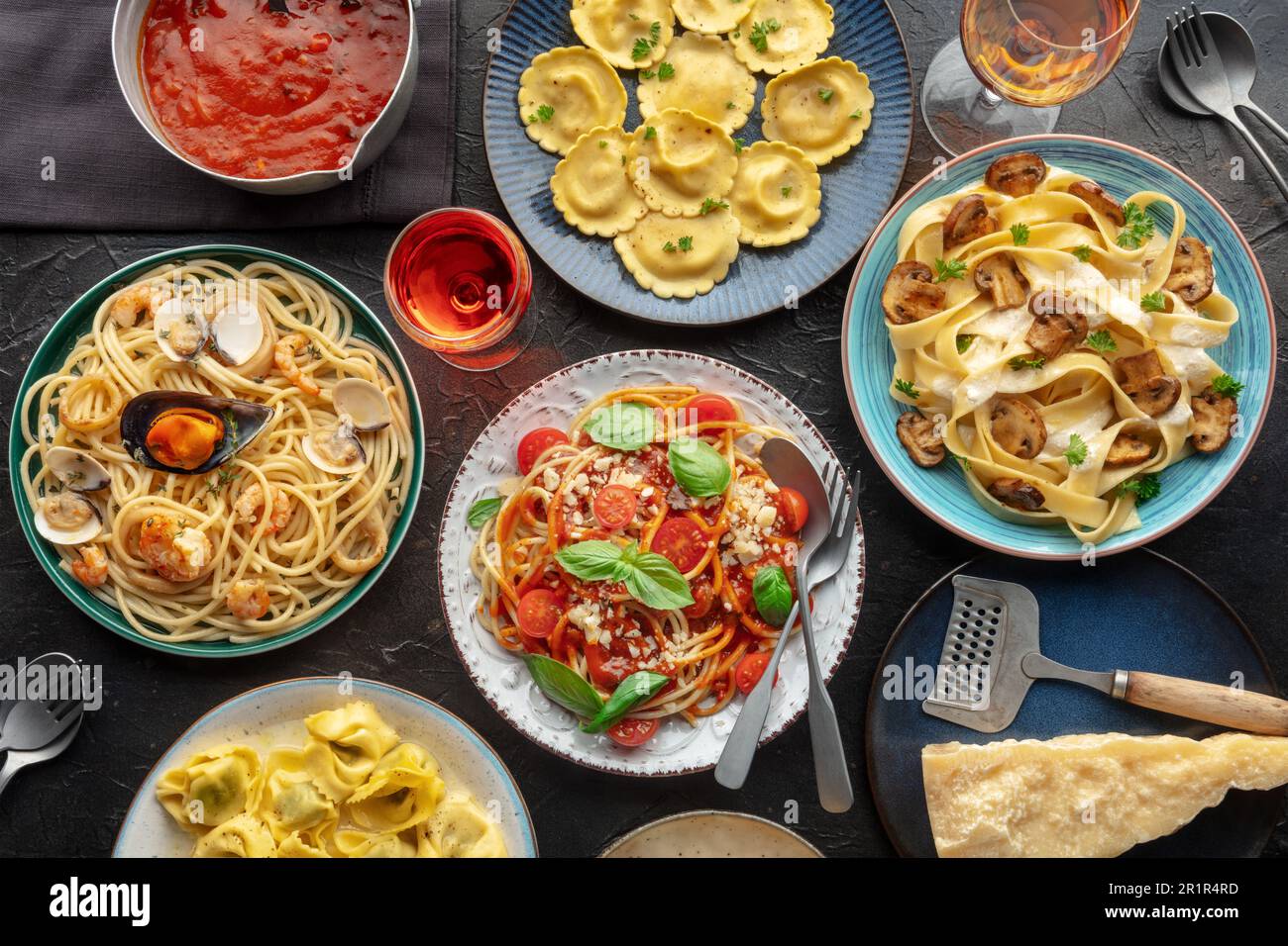 Italian Foods And Drinks