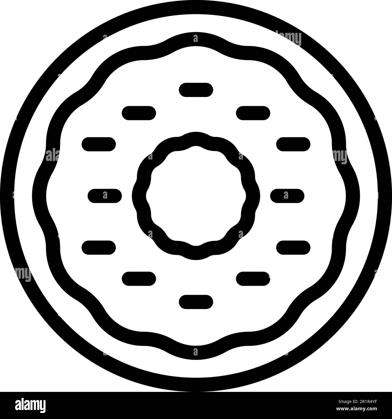 Jewish bakery food icon outline vector. Israel flag. Star religion ...