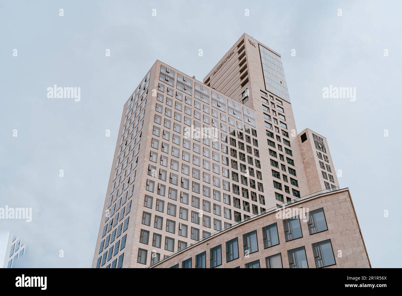 Stunning skyline of a city filled with high-rise office buildings and ...