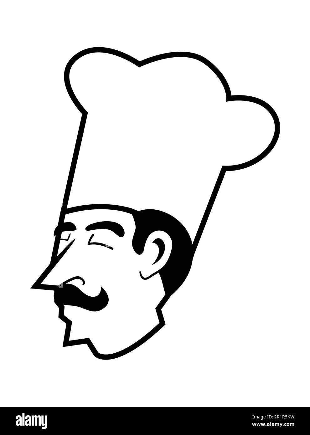 Bakery icon simple line Black and White Stock Photos & Images - Alamy