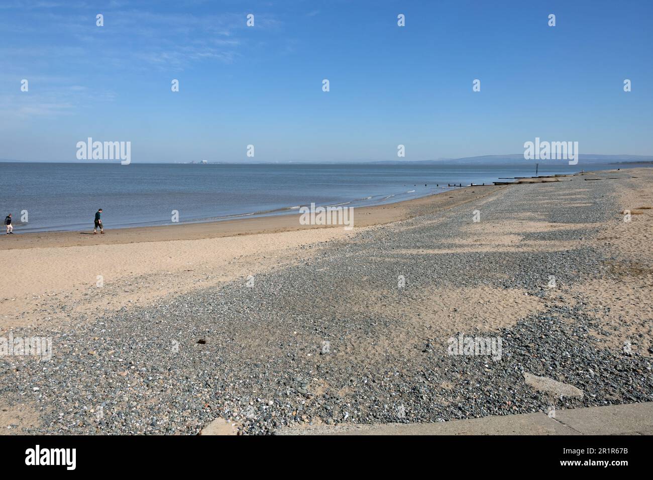 The beach at Fleetwood Lancashire England Stock Photo - Alamy