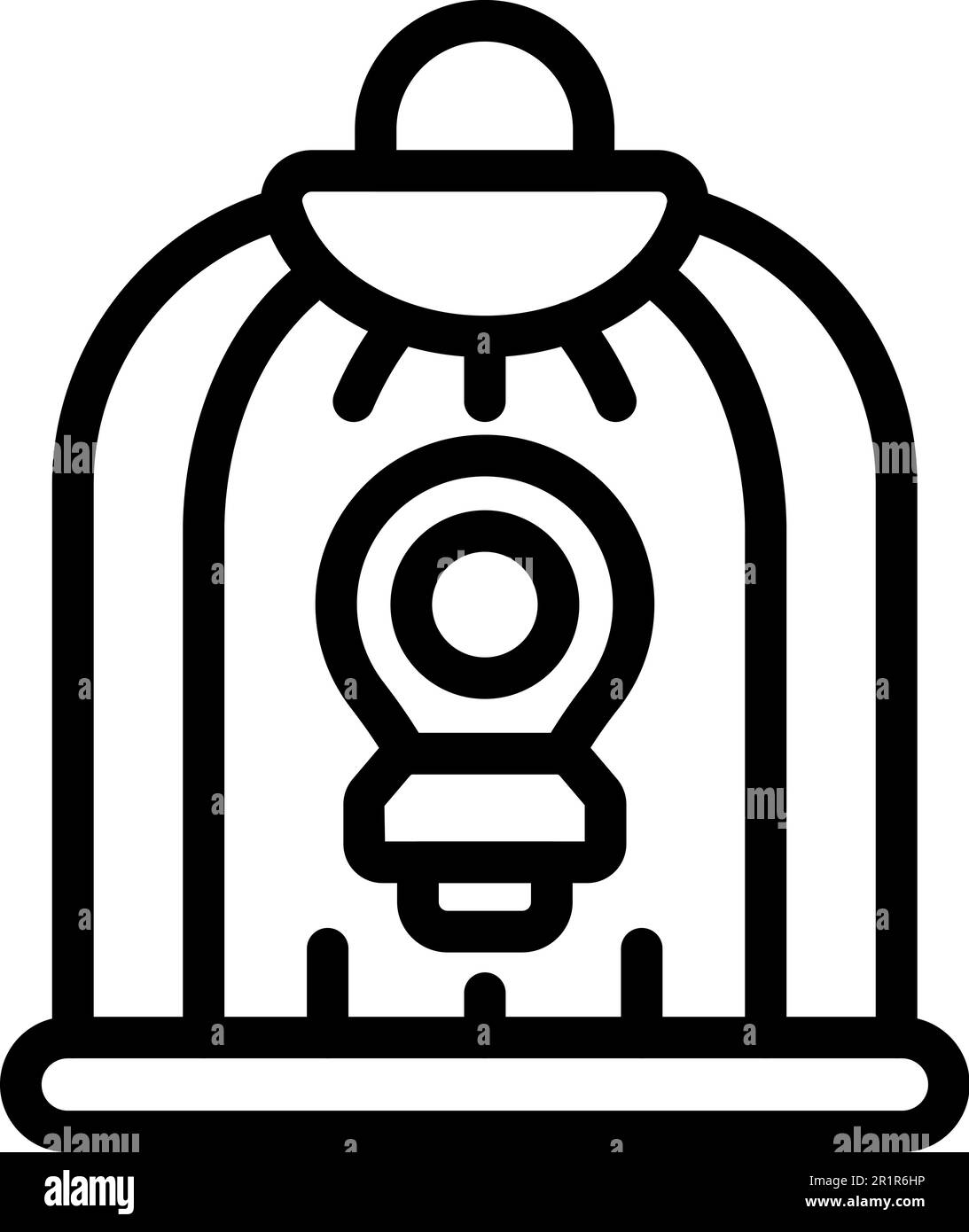 Broken cage Stock Vector Images - Alamy