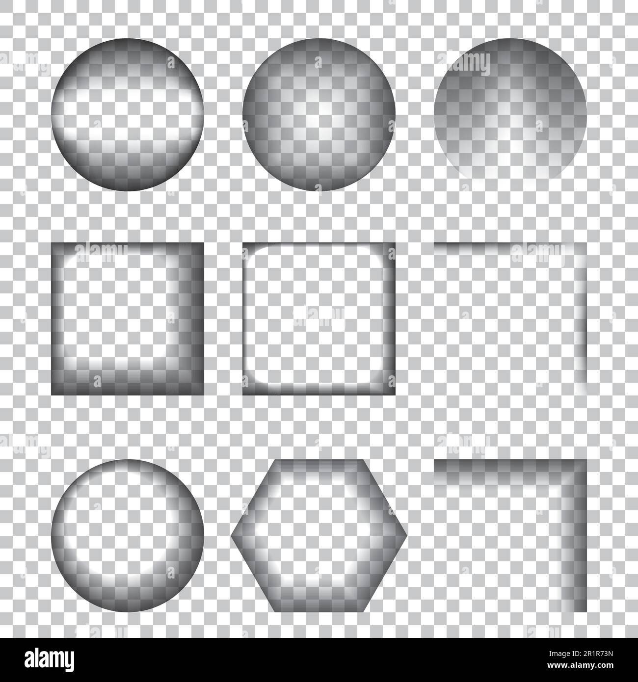 Transparent Realistic Shadow Effects. Vector illustration - Design ...