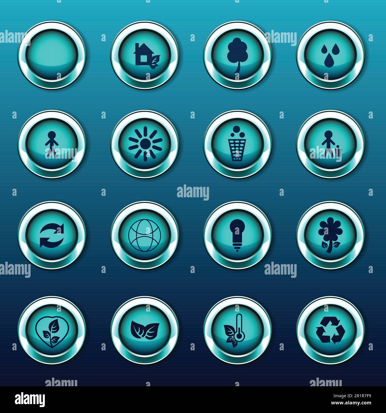 Eco Logos, Icons Stock Vector Image & Art - Alamy