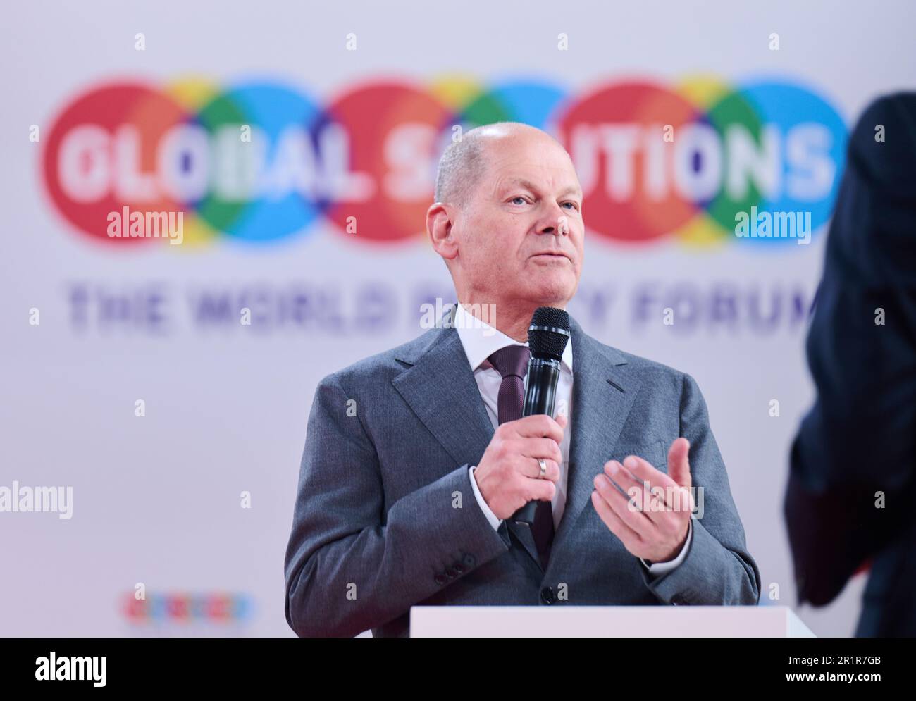 Berlin, Germany. 15th May, 2023. German Chancellor Olaf Scholz (SPD ...