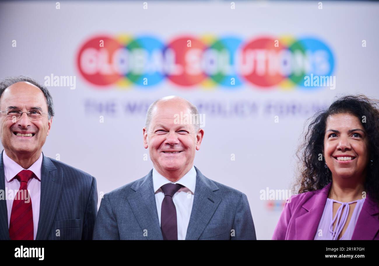Berlin, Germany. 15th May, 2023. Dennis J. Snower (l-r), President of ...
